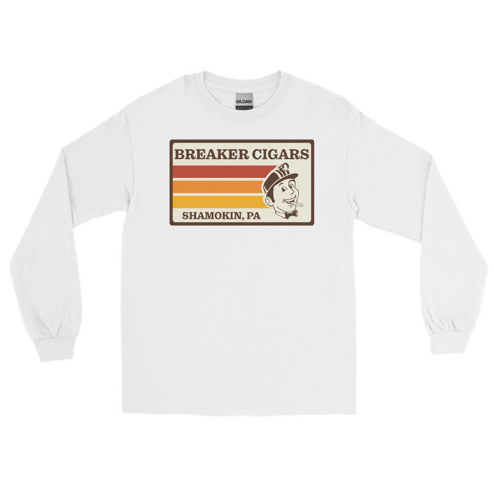 Breaker Vintage logo MTO Men’s Long Sleeve Shirt | Breaker Cigars